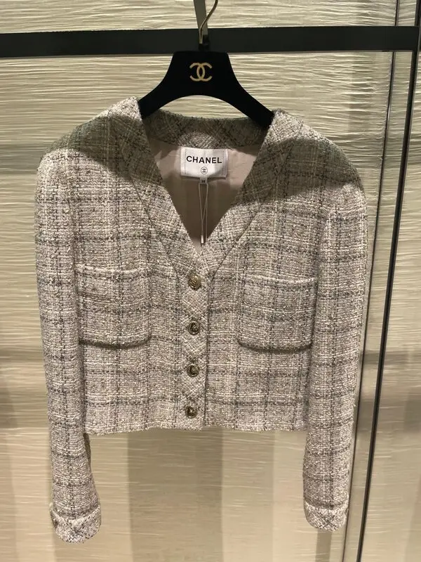 Chanel Tweed Jacket - Beige
