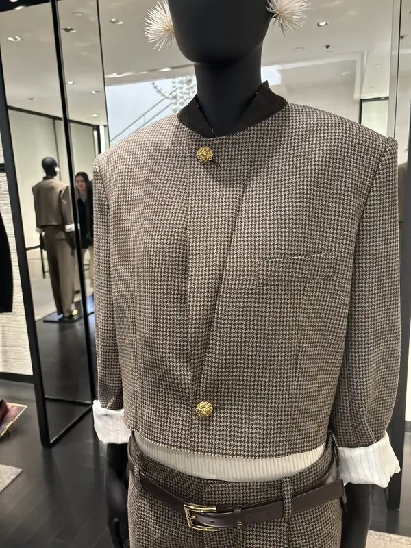 Chanel Tweed Jacket - Brown