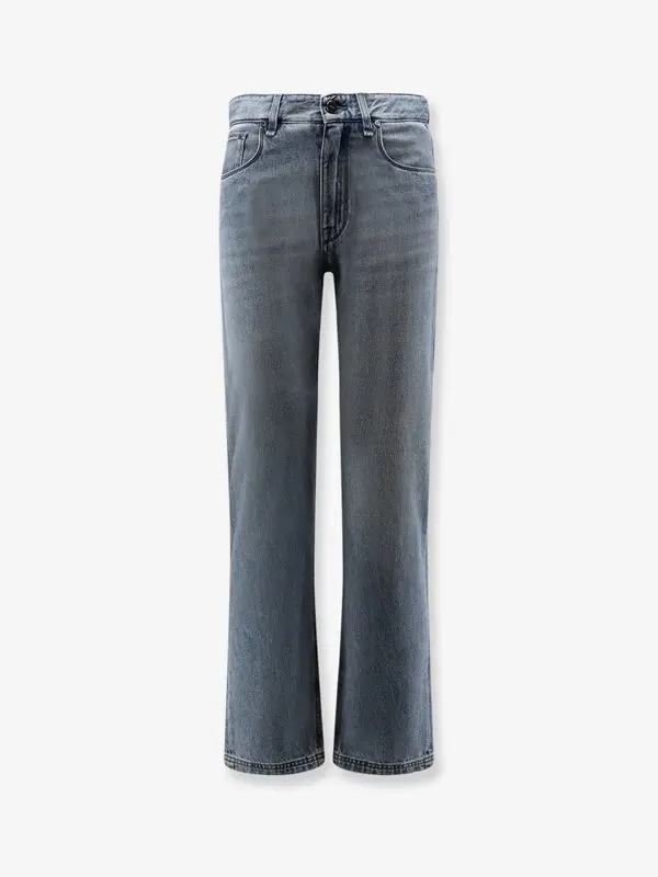 Fendi Regular Five-pocket Jean - Blue
