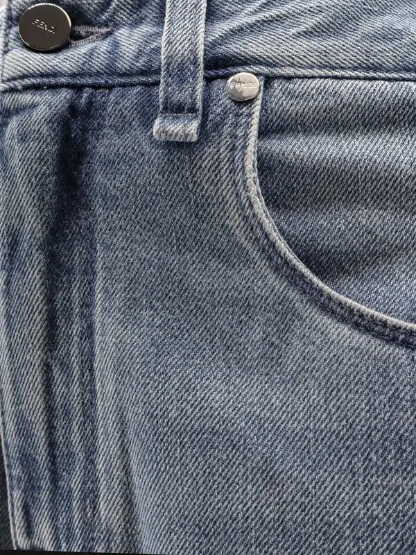 Fendi Regular Five-pocket Jean - Blue