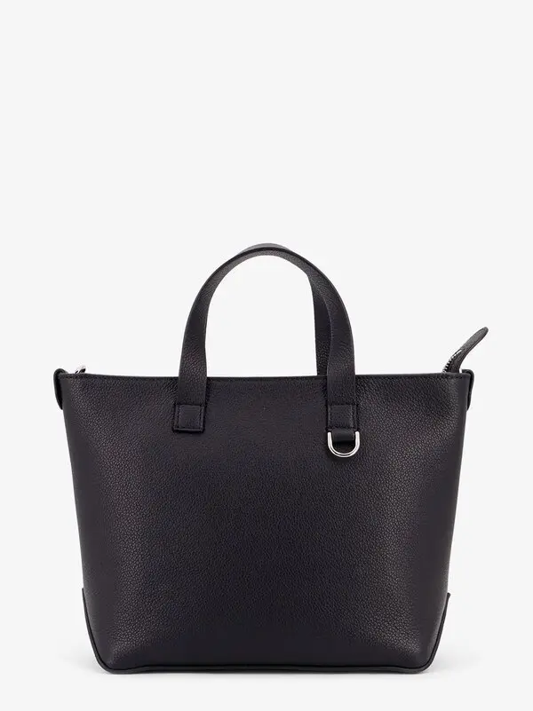 Fendi Leather Shopping Bag - Black