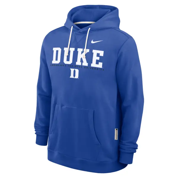 Nike Duke Sideline Dri-fit College Pullover Hoodie - Blue