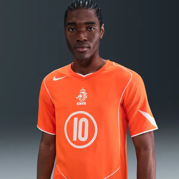 Nike Ruud Van Nistelrooy Netherlands 2004 Total 90 Reissue Replica Jersey - Orange