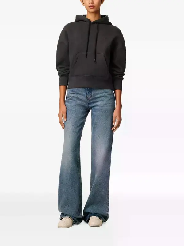 Ami De Coeur Cotton Hoodie - Grey