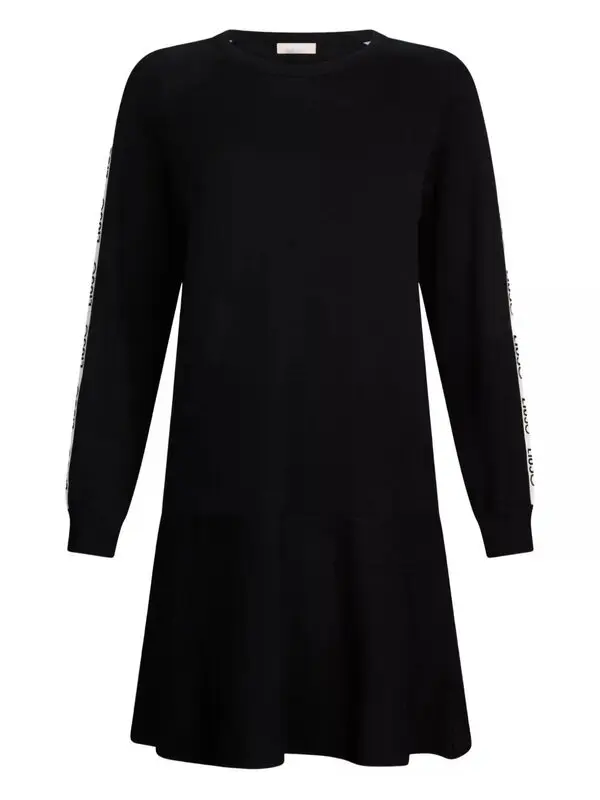 Liu Jo Logo-detailed Raglan-sleeve Dress