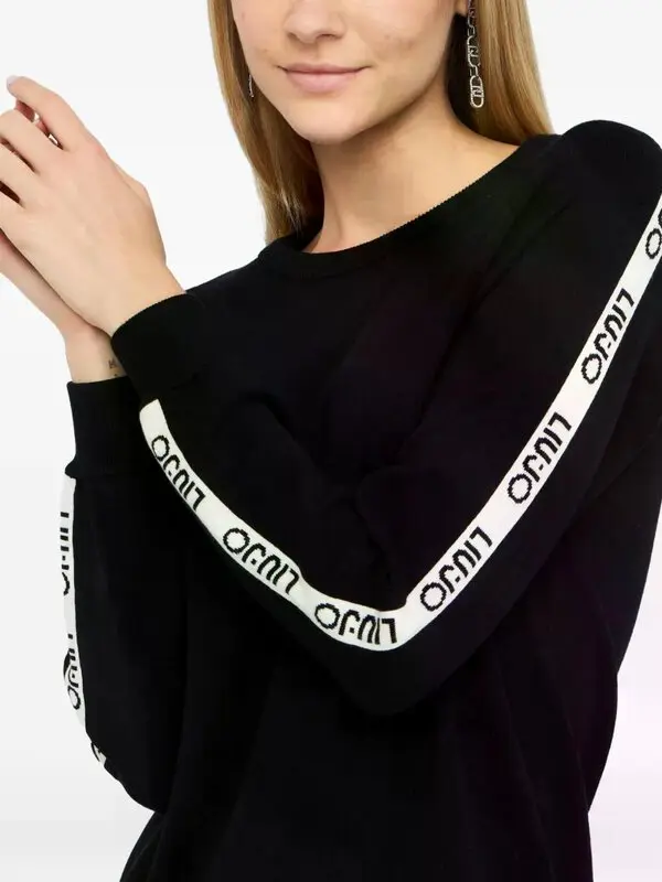 Liu Jo Logo-detailed Raglan-sleeve Dress