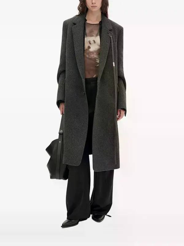 ANN DEMEULEMEESTER Viv Buttoned-cuffs Coat