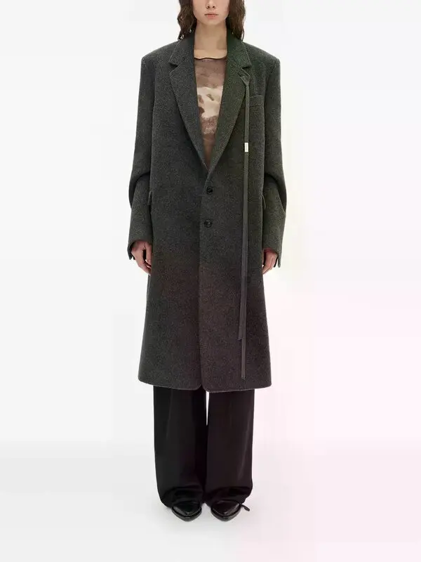 ANN DEMEULEMEESTER Viv Buttoned-cuffs Coat
