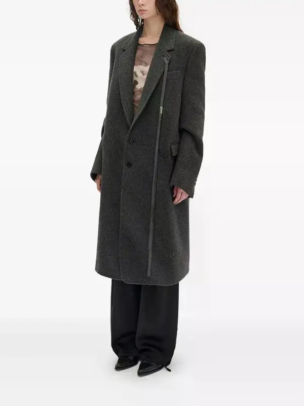 ANN DEMEULEMEESTER Viv Buttoned-cuffs Coat