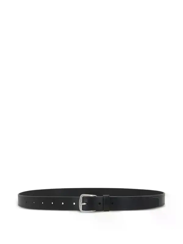 ANN DEMEULEMEESTER Willow Leather Belt - Black