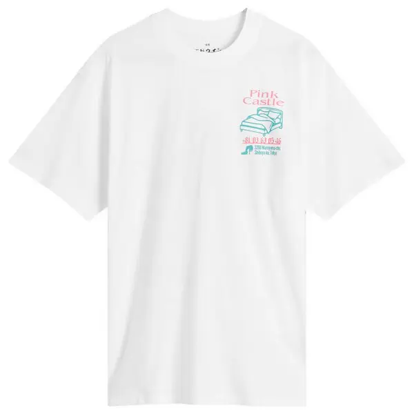 Edwin Pink Castle T-shirt