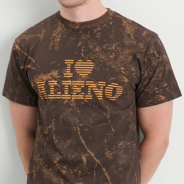 NO PROBLEMO I Love Alieno Camo T-shirt