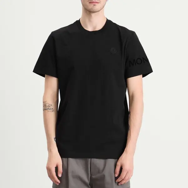 Moncler Short Sleeve Cotton T-shirt