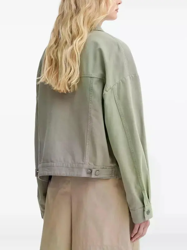 A.p.c. Cally Button-fastening Jacket - Green