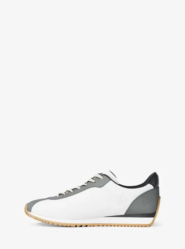 Michael Kors Rhodes Mixed-media Trainers