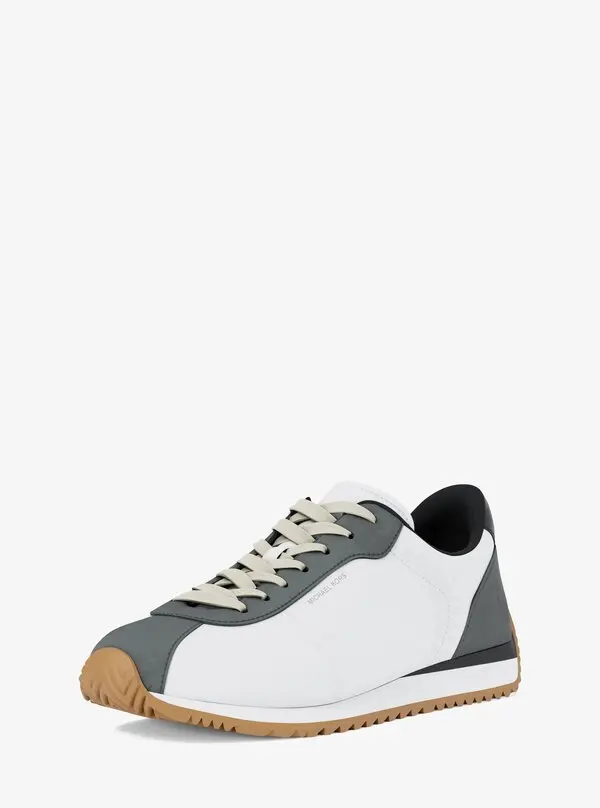 Michael Kors Rhodes Mixed-media Trainers