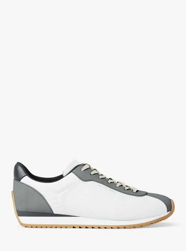 Michael Kors Rhodes Mixed-media Trainers