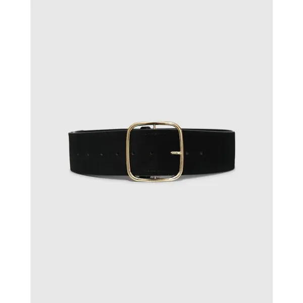 BELLE & BLOOM High Time Suede Belt - Black
