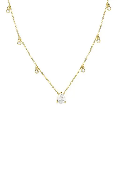 UNTAMED PETALS Miles Crystal Choker - Gold