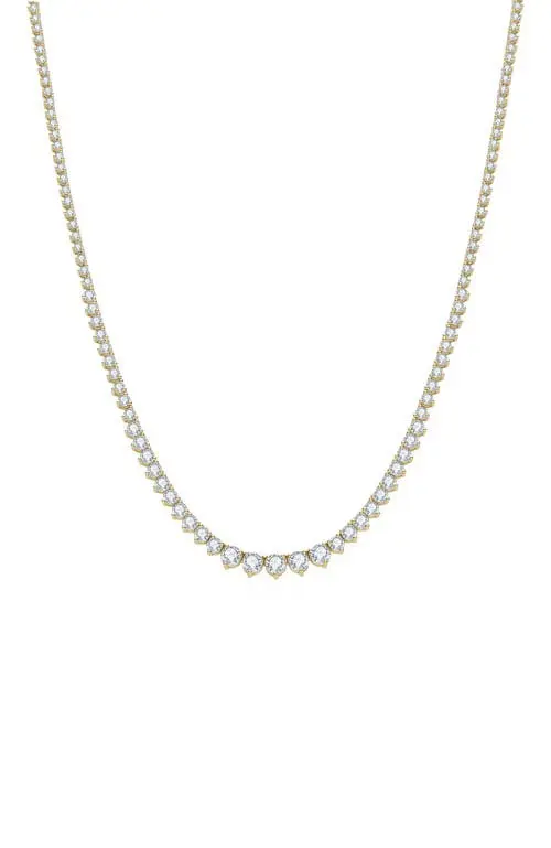UNTAMED PETALS Mayfair Tennis Necklace - Gold