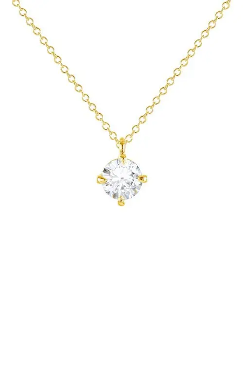 UNTAMED PETALS Joelle Crystal Pendant - Gold