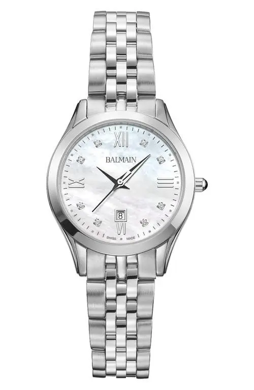 BALMAIN WATCHES Classic Diamond Bracelet Watch - Stainless Steel