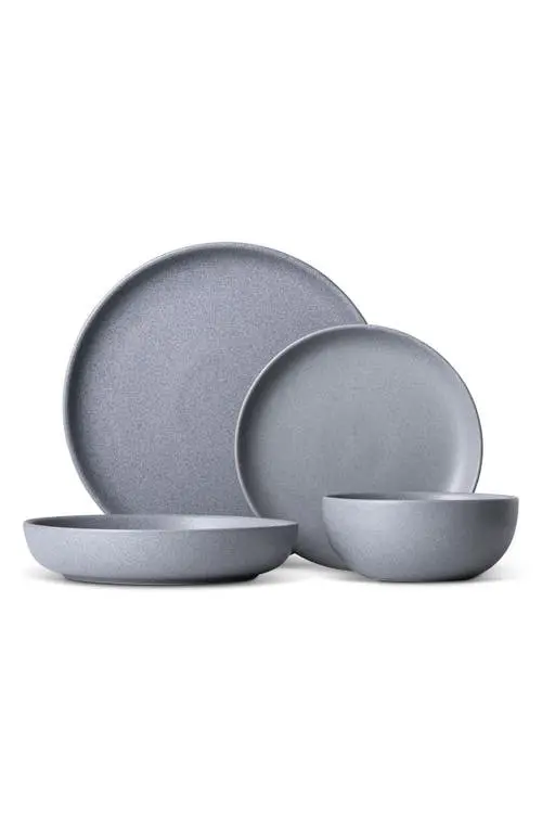 FORTESSA Sound 16-piece Dinnerware Place Setting - Cement