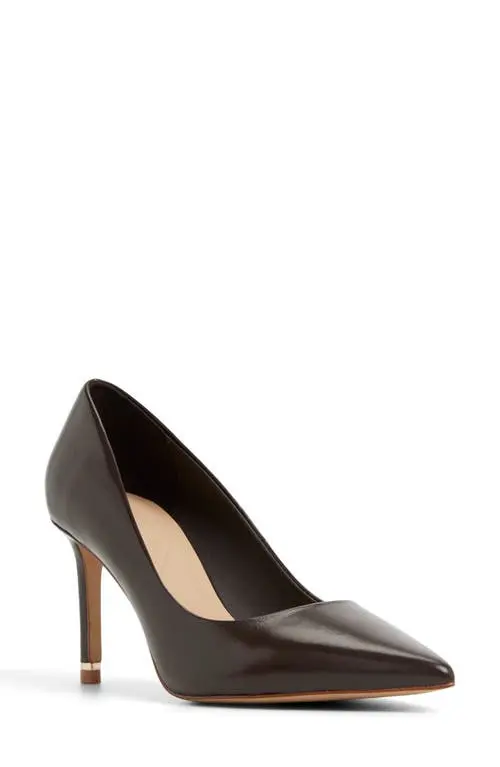 Ted Baker London Pointed Toe Pumps - Dark Brown