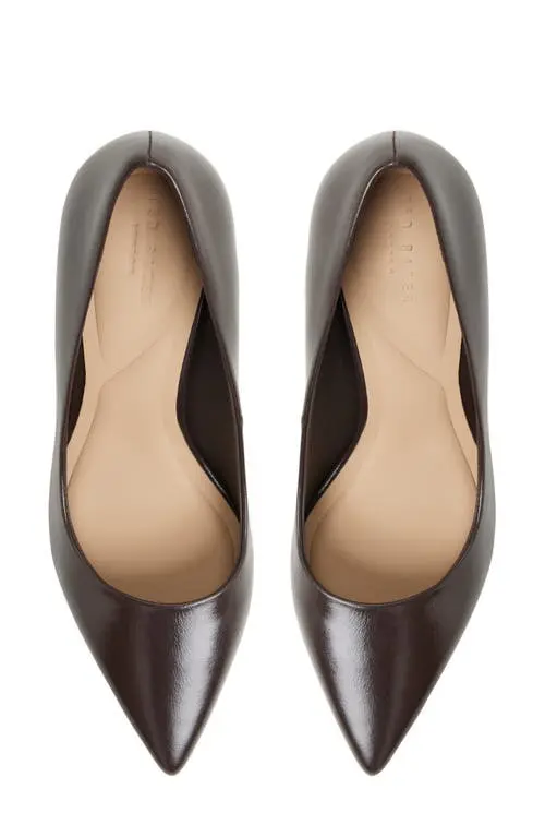 Ted Baker London Pointed Toe Pumps - Dark Brown