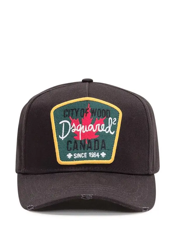 Dsquared2 City Of Wood Canada Cap - Black