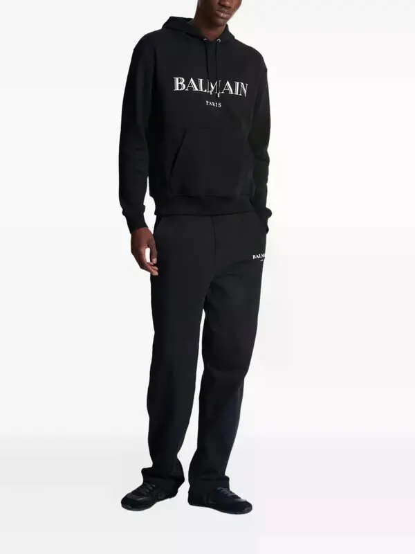 Balmain Logo-print Hoodie