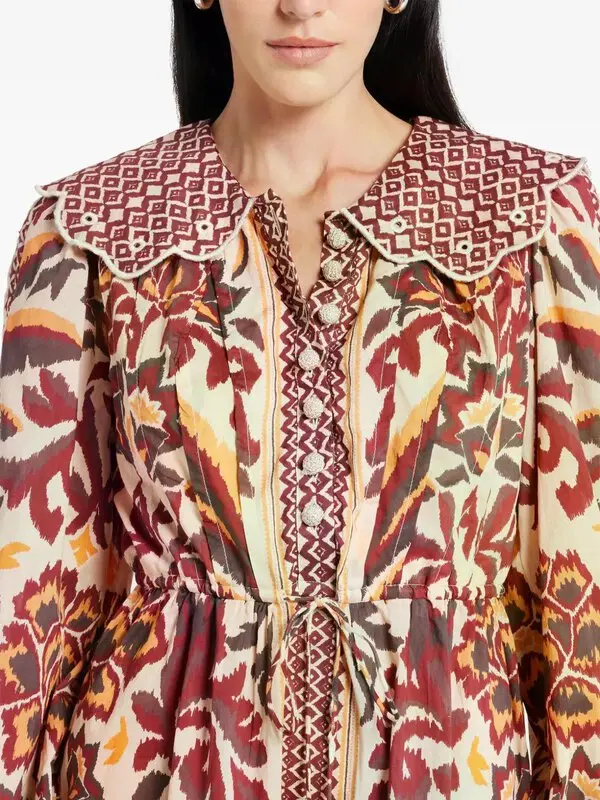 Farm Rio Printed Mini Dress