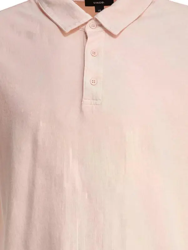 Vince Button-down Cotton Polo Shirt