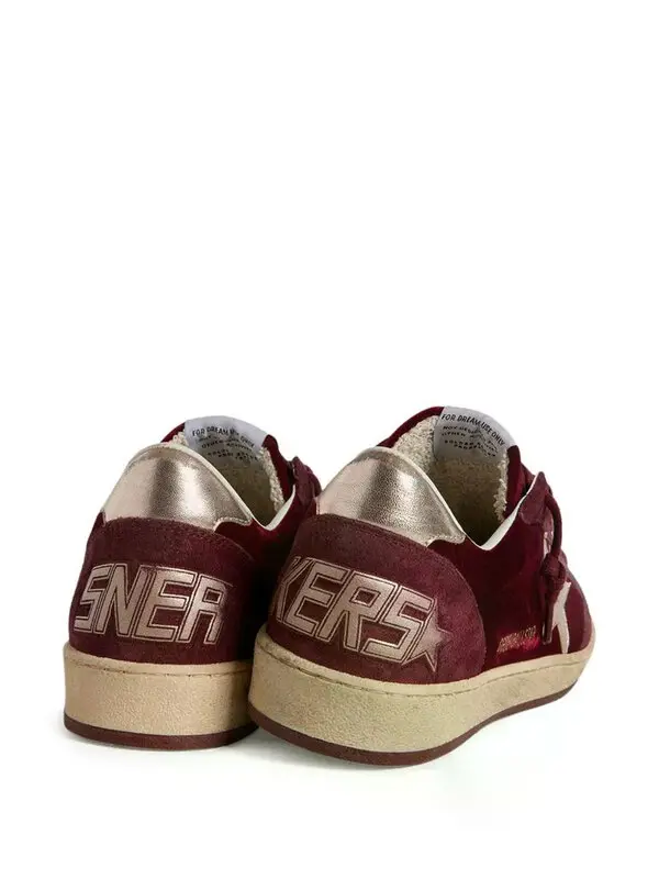 GOLDEN GOOSE Ball Star Velvet Sneakers