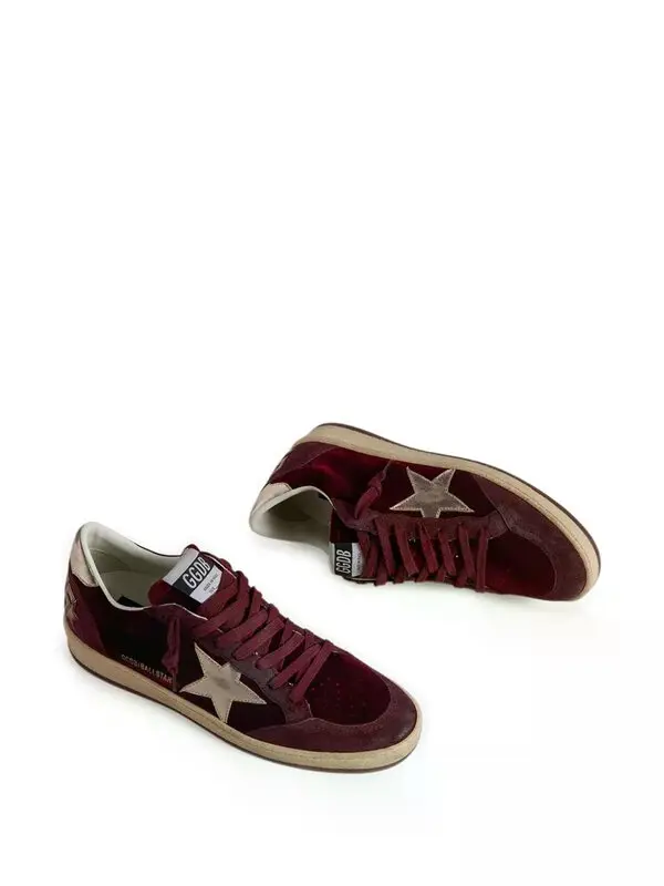GOLDEN GOOSE Ball Star Velvet Sneakers