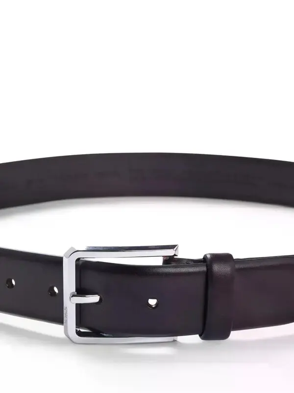 BOSS Leather Pin-buckle Belt - Brown