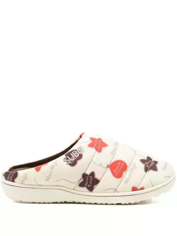 MASU X Subu Printed Mules