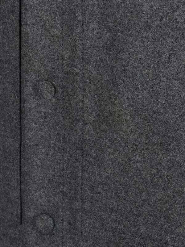 JIL SANDER Wool Shirt - Grey