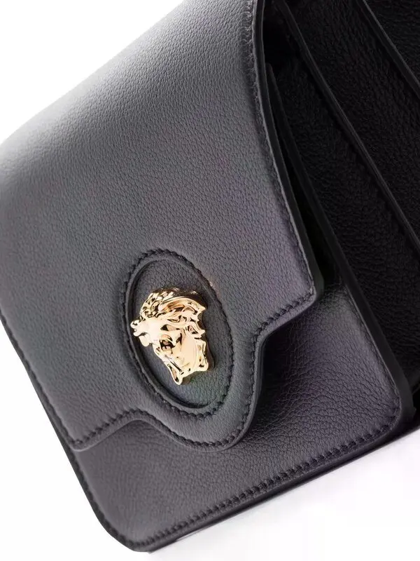Versace La Medusa Crossbody Bag - Black