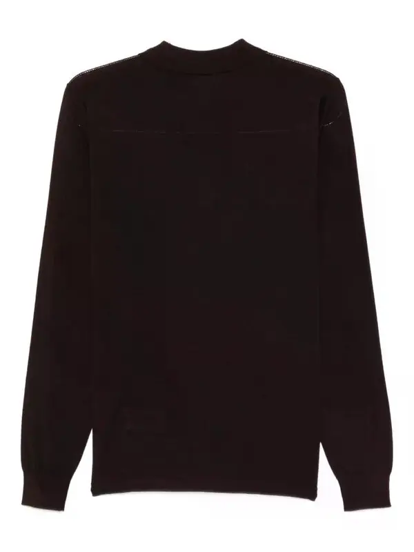 Aspesi Long-sleeve Wool Polo Shirt