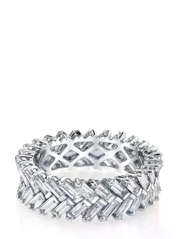 ANITA KO Zipper Ring - Silver