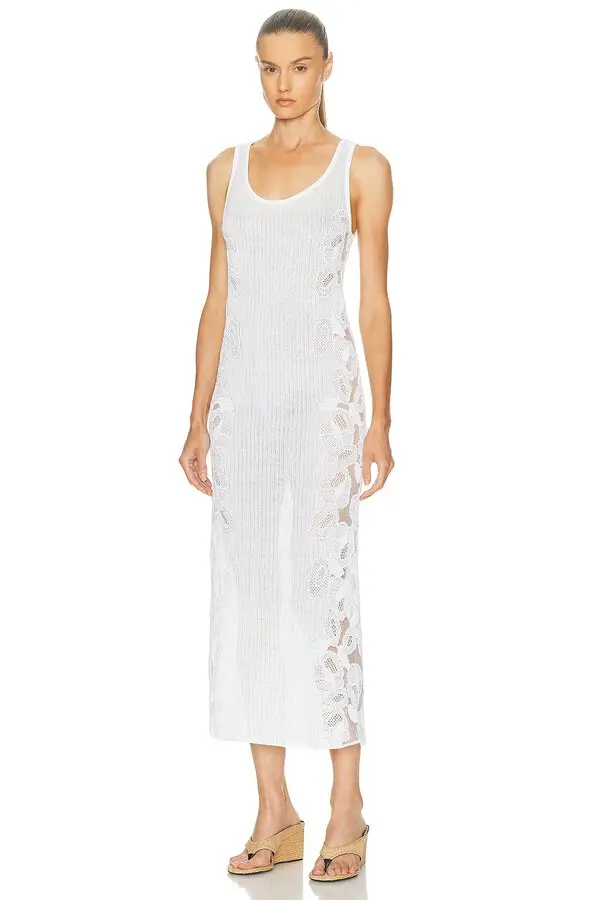 Alaïa Lace Tank Dress