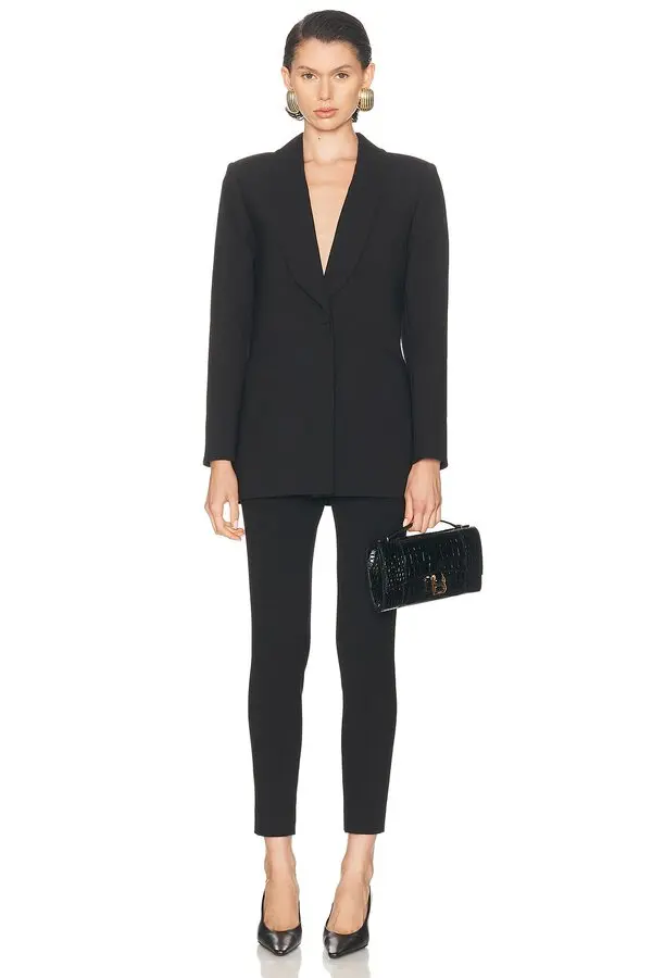 Carolina Herrera Single Breasted Blazer