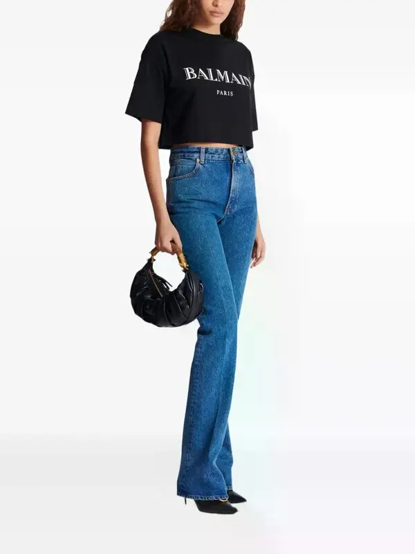 Balmain Logo-print T-shirt - Black