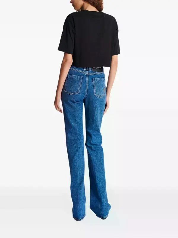 Balmain Logo-print T-shirt - Black