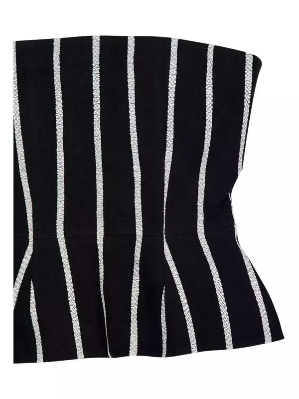 MARRAKSHI LIFE Striped Peplum Top