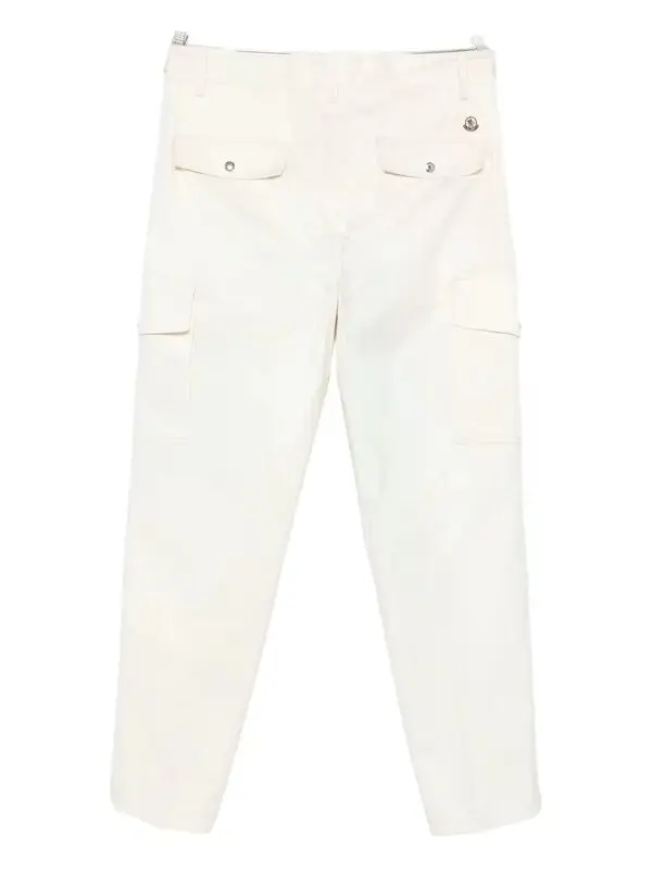 Moncler Cargo-pocket Regular Trousers - White