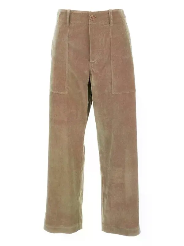 MAISON JEJIA Camille Corduroy Trousers - Neutrals