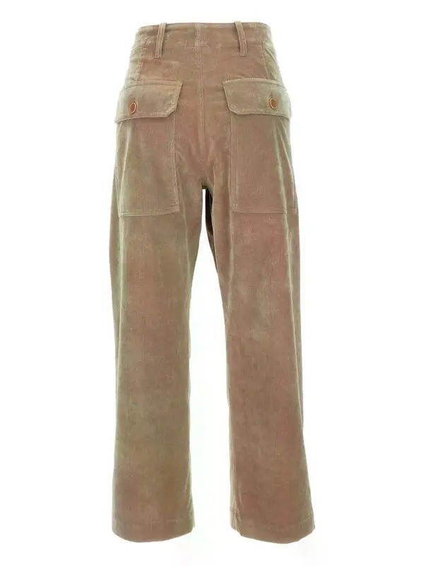 MAISON JEJIA Camille Corduroy Trousers - Neutrals