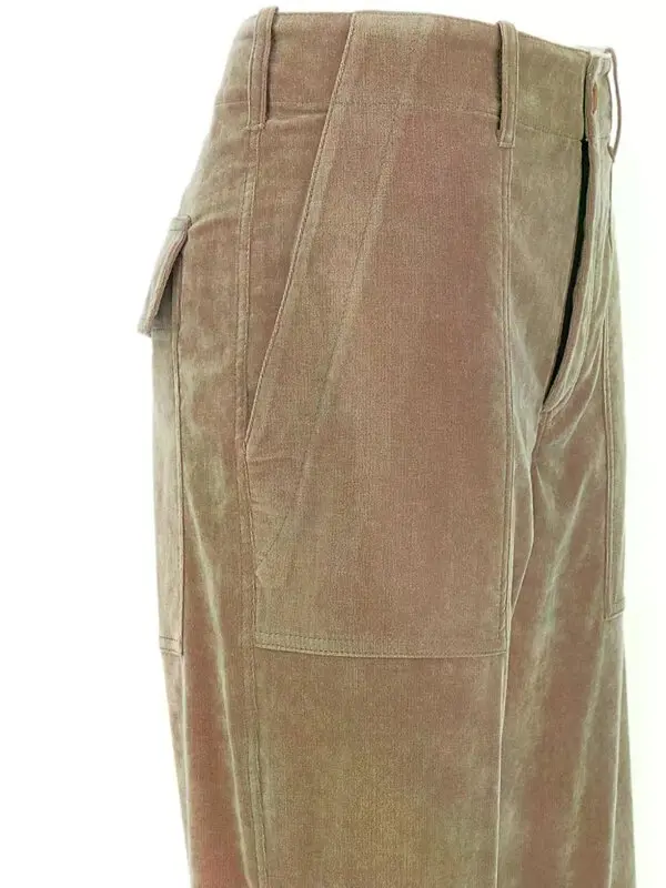 MAISON JEJIA Camille Corduroy Trousers - Neutrals